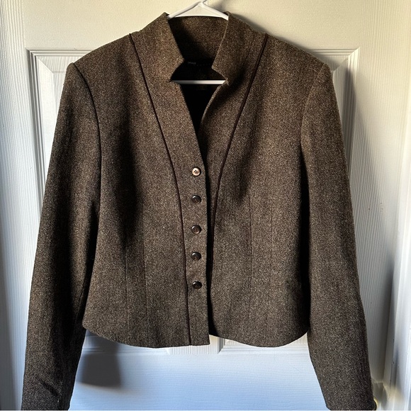 Grace Elements | Jackets & Coats | Euc Grace Elements Wool Tweed Lined ...